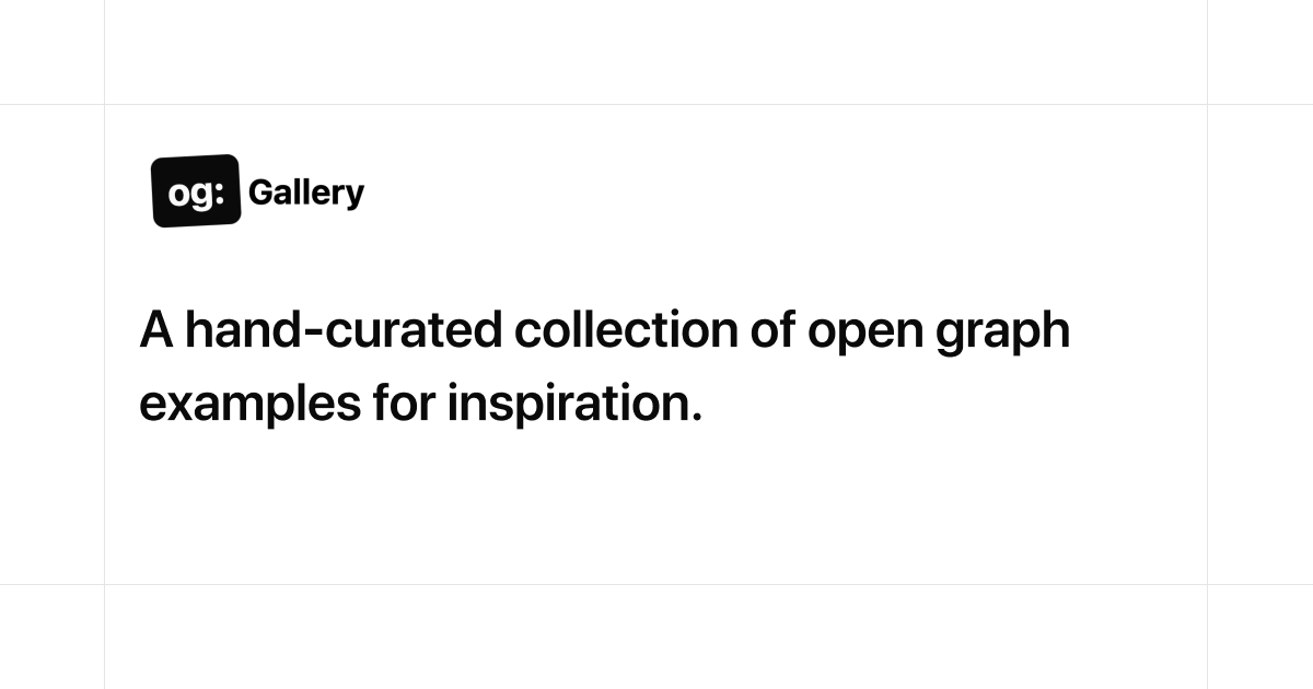 Browse Open Graph Examples | Open Graph Gallery